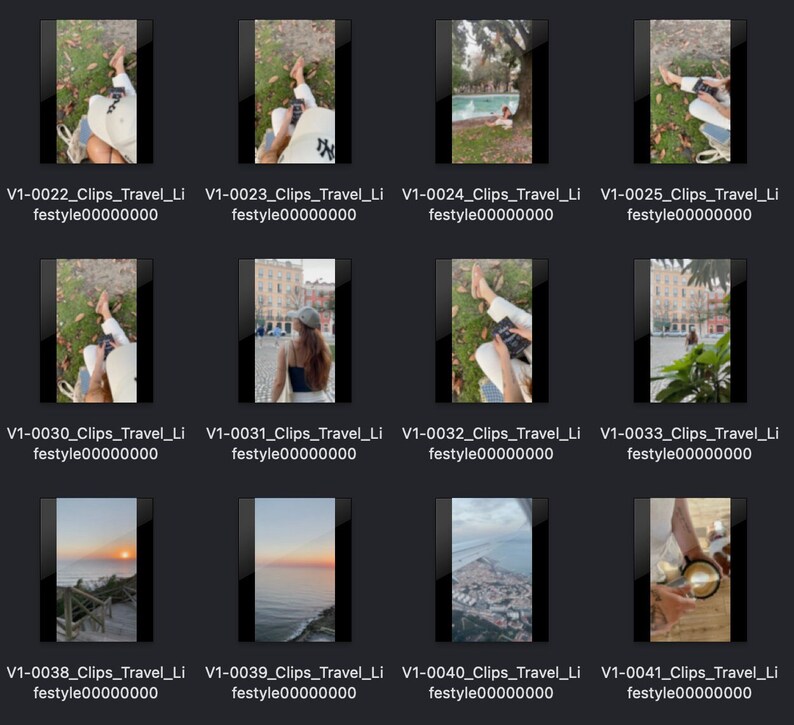 60 Original Faceless Travel and Lifestyle Vertical Videos for Instagram ...