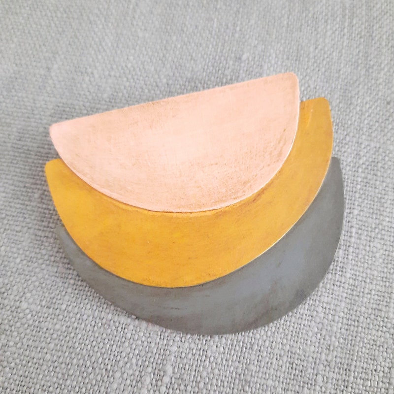 Modern Brooch - Etsy