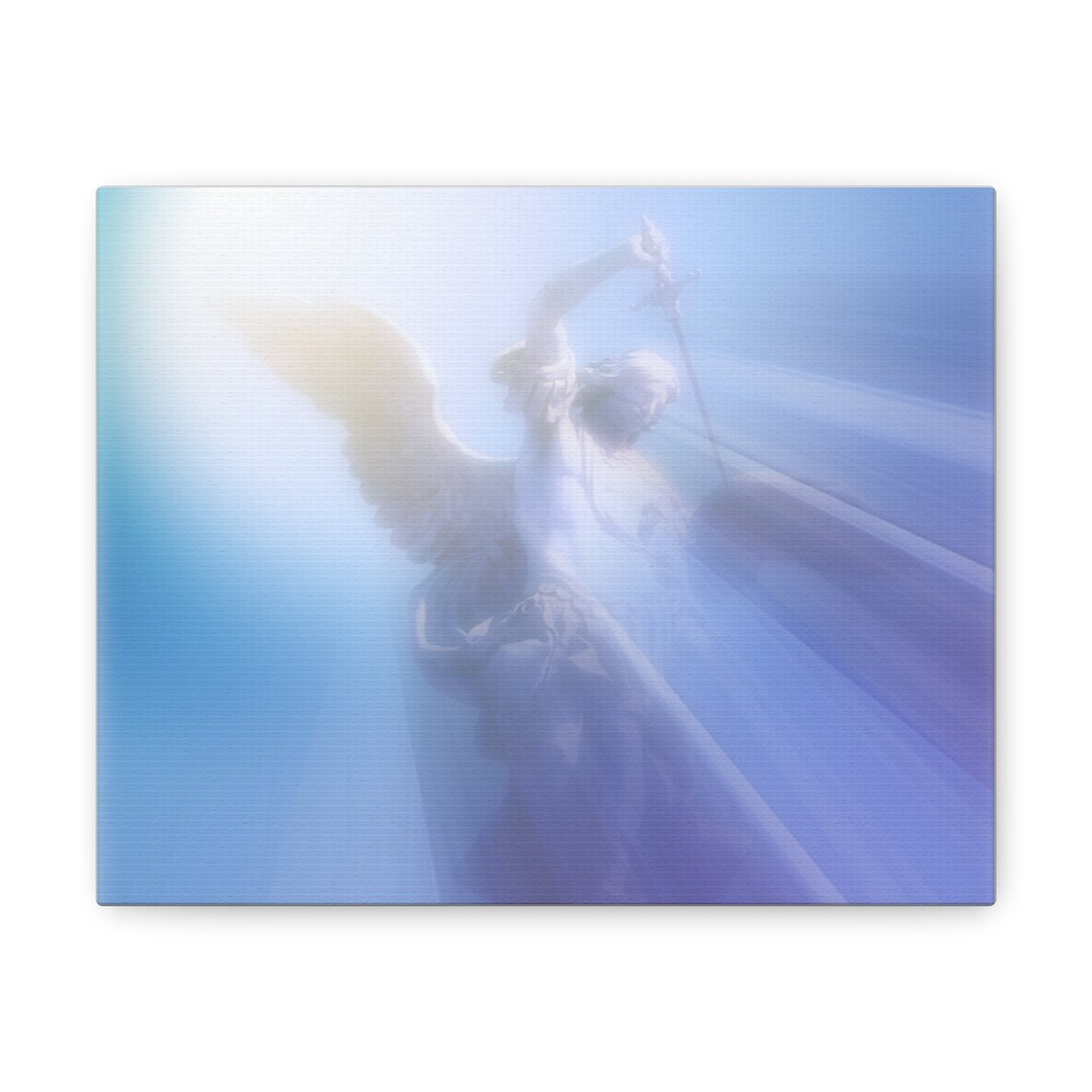 Archangel Michael Canvas Gallery Wraps - Etsy