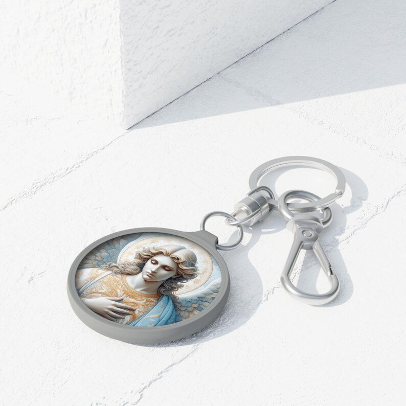 Archangel Raphael Keyring Tag, Healing Angel Keychain, Spiritual Key ...
