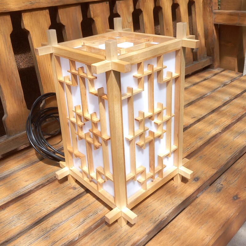 Shoji Lamp - Etsy