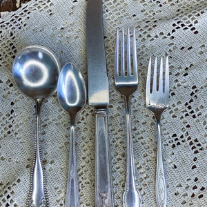 Mismatched Silverware, Vintage Mix Match Silverplate, Bulk Silverware ...