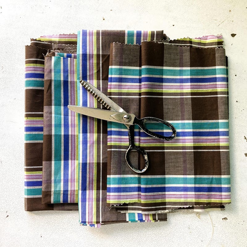 Madras Plaid Fabric - Etsy