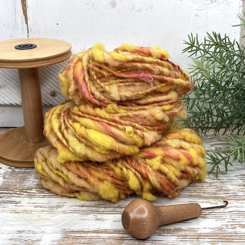 Natural Fiber Thick Yarn - Etsy