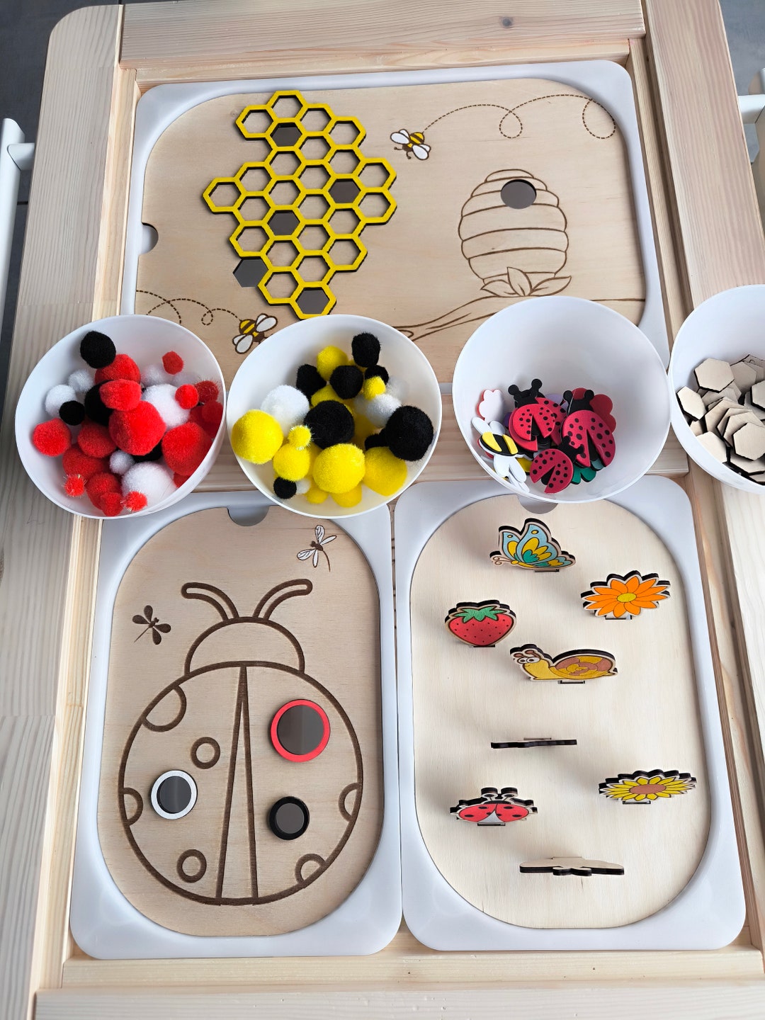 Trofast Table Insert Insect Theme - Etsy