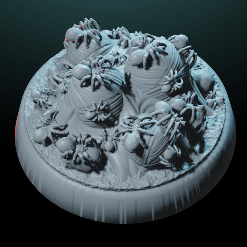Spider Swarm qty: 3 TTRPG 3d-printed Minis Enemy Character Dungeons and ...