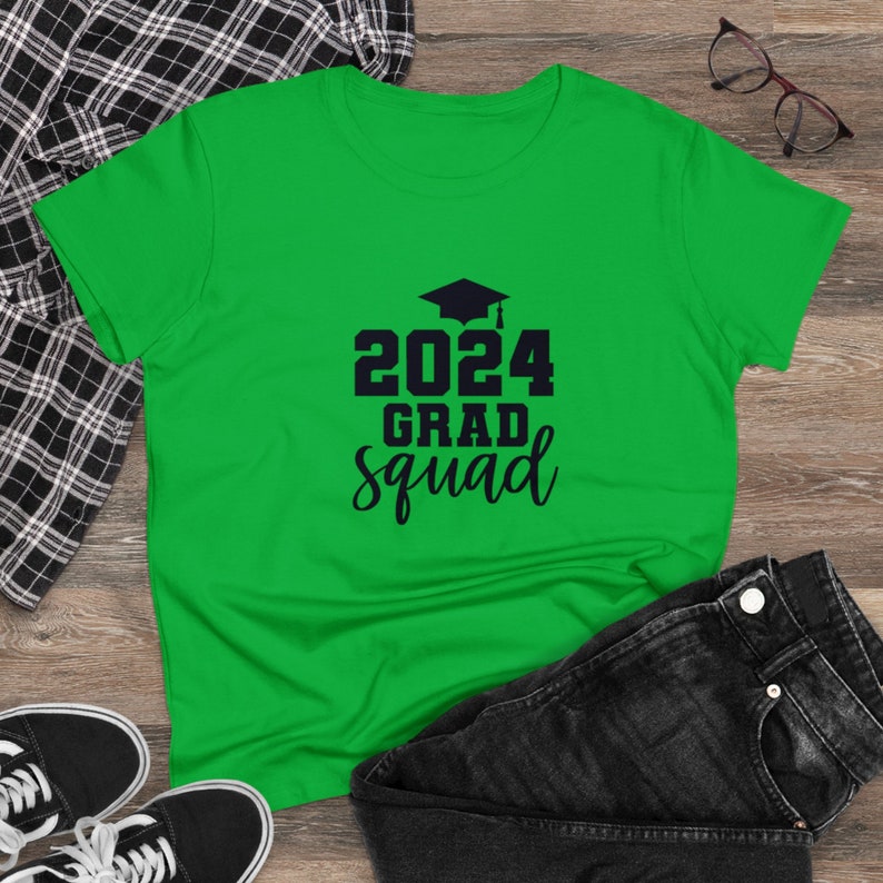 Grad Squad 2024 Graduation Print Tshirt - Etsy