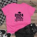 Grad Squad 2024 Graduation Print Tshirt - Etsy