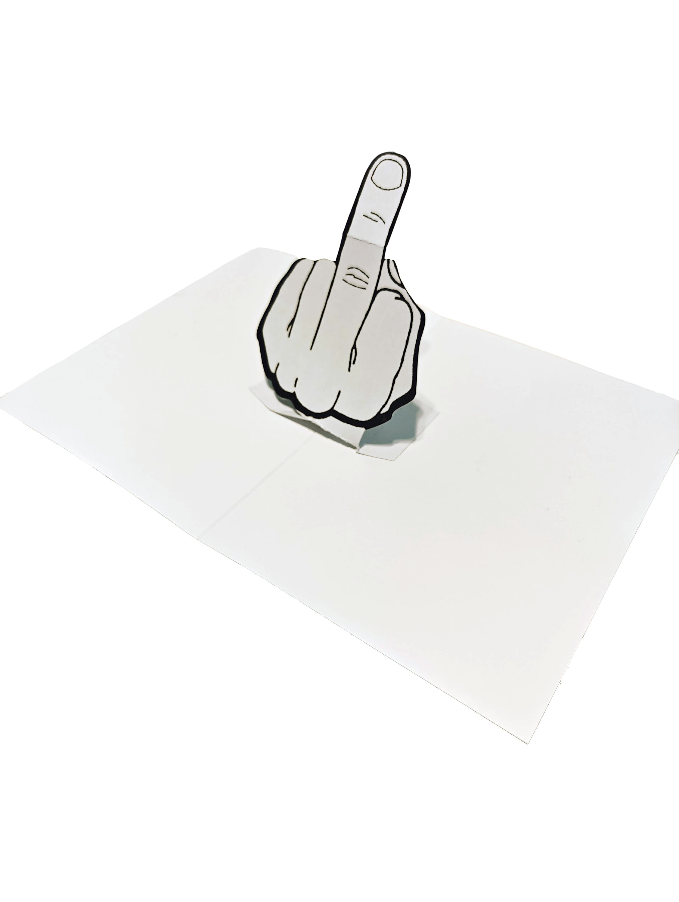 Birthday Pop up Middle Finger Card RANDOM DESIGN Gag Gift Funny ...
