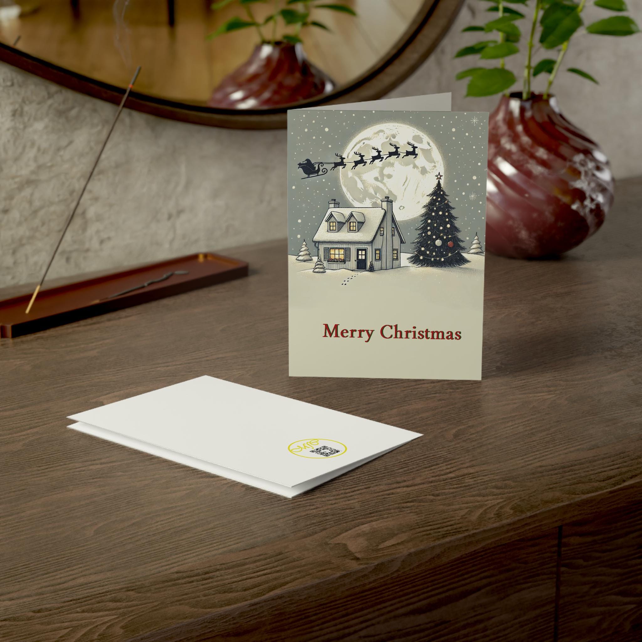 Christmas Pop up Middle Finger Card | "merry Christmas" | Folding ...