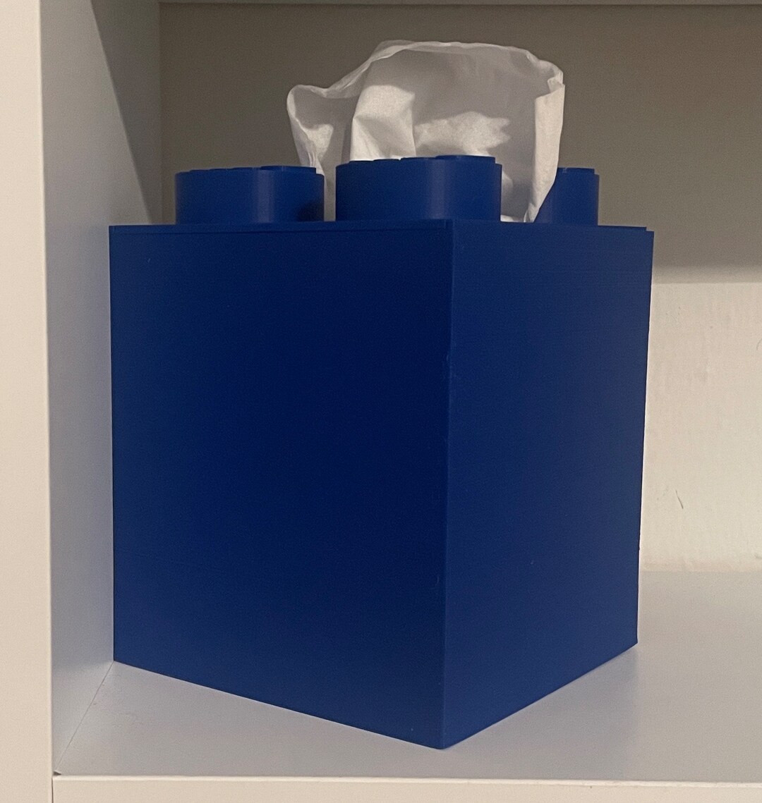Vintage Gaming Themed Lego Block Tissue Box Cover. Perfect to Brighten ...