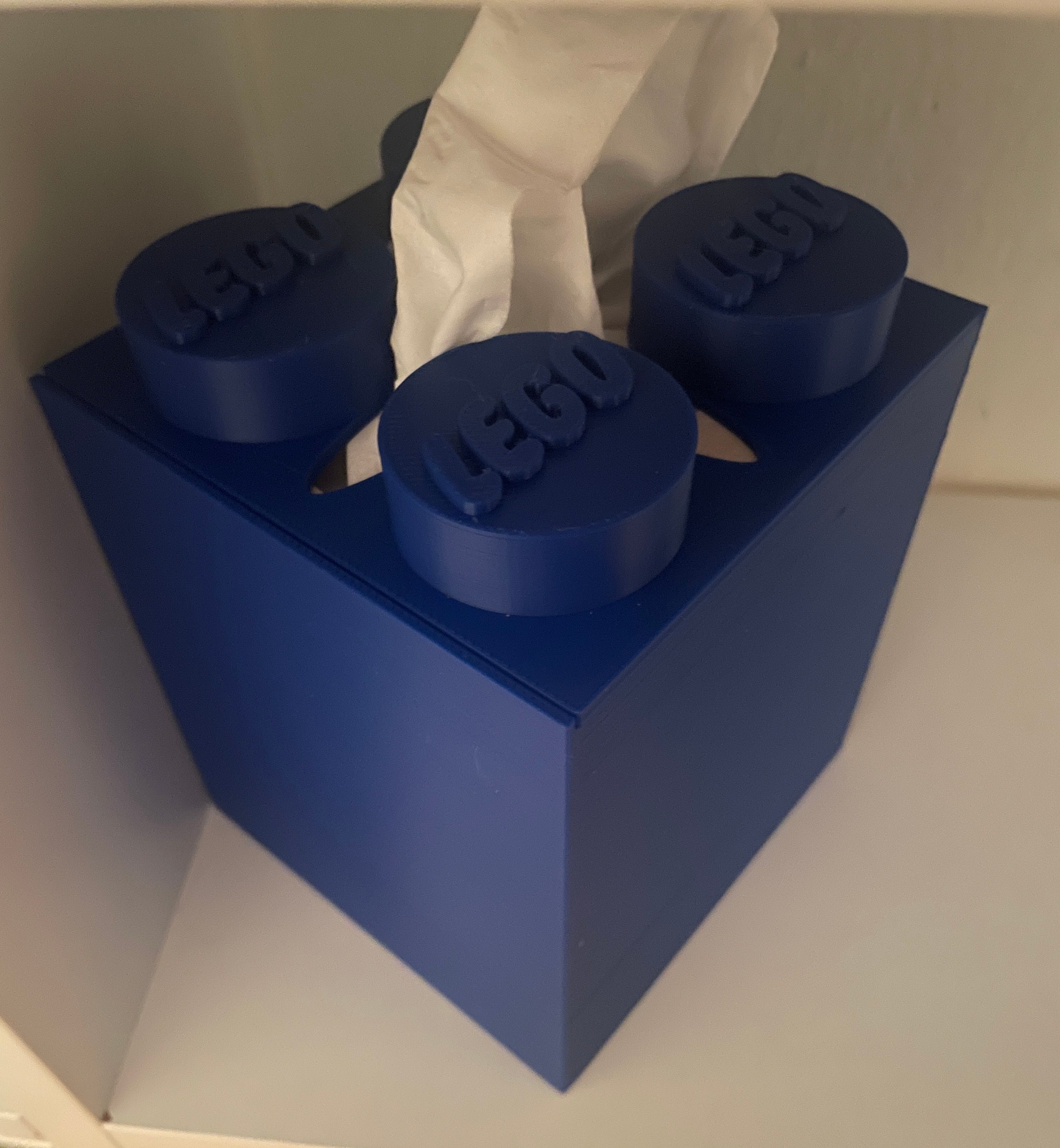 Vintage Gaming Themed Lego Block Tissue Box Cover. Perfect to Brighten ...