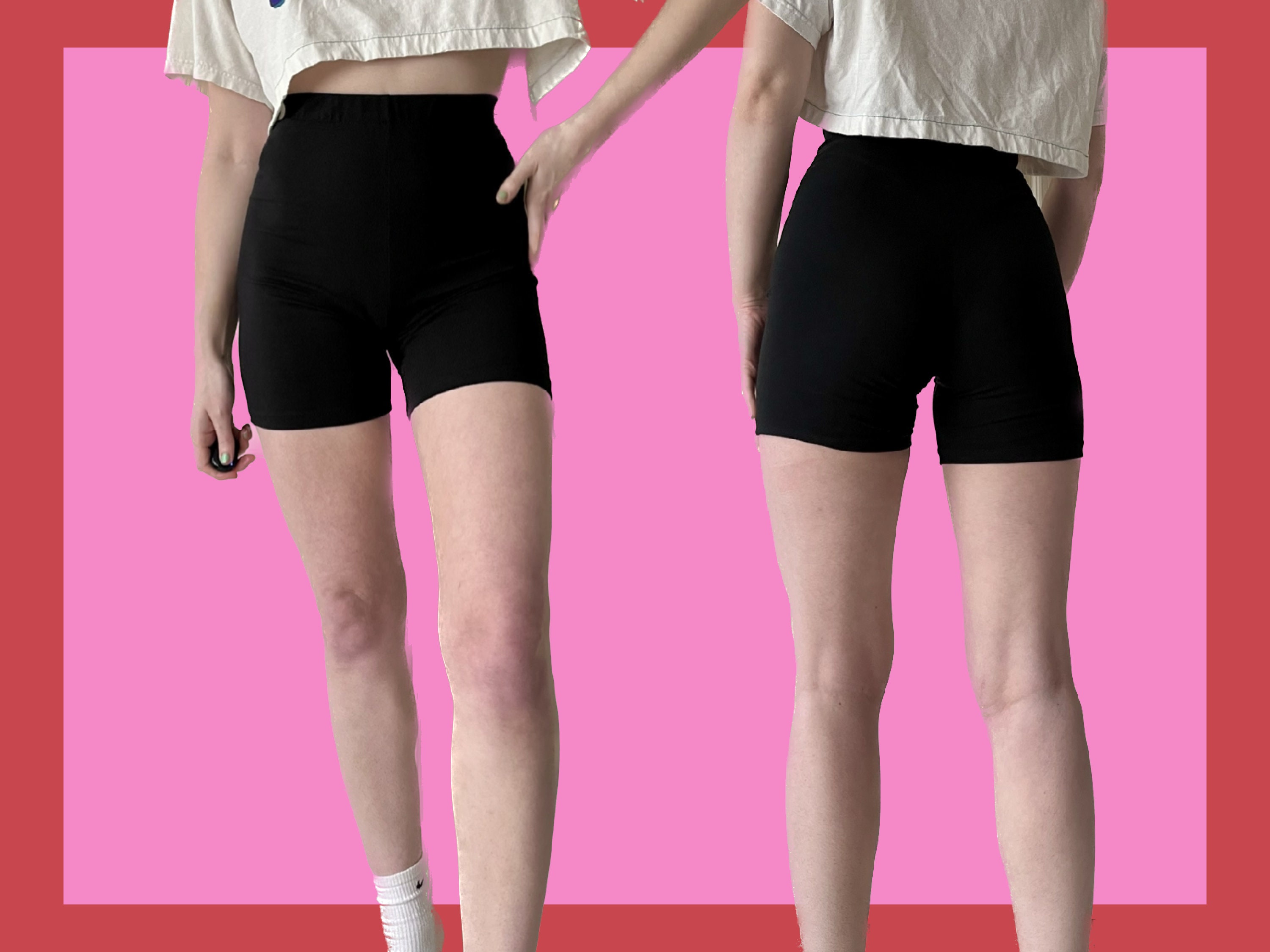 High Waisted Bike Shorts Pattern // Digital PDF Sewing Pattern // Women ...