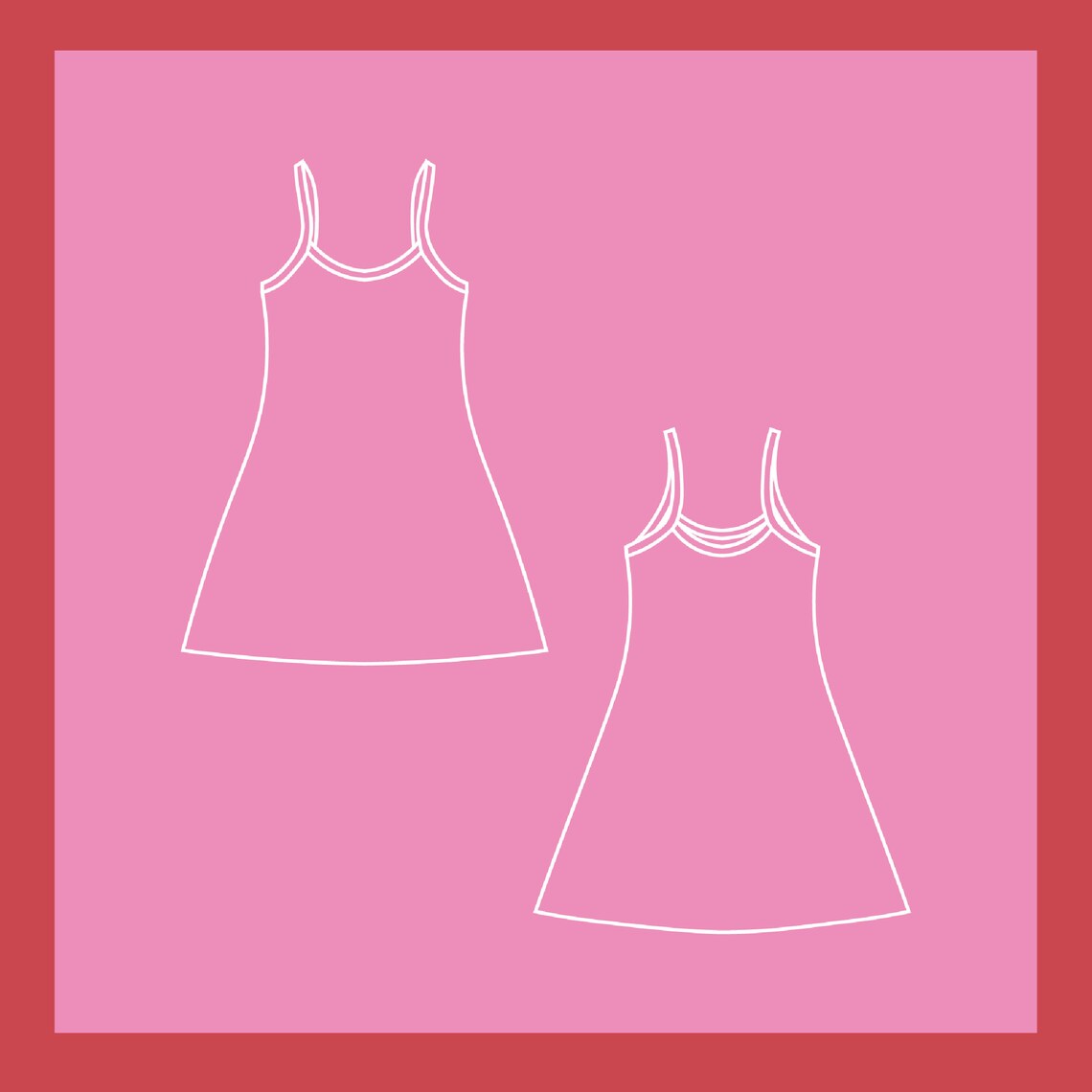 Summer Knit Micro Mini Dress Pattern / Digital PDF Sewing Pattern ...