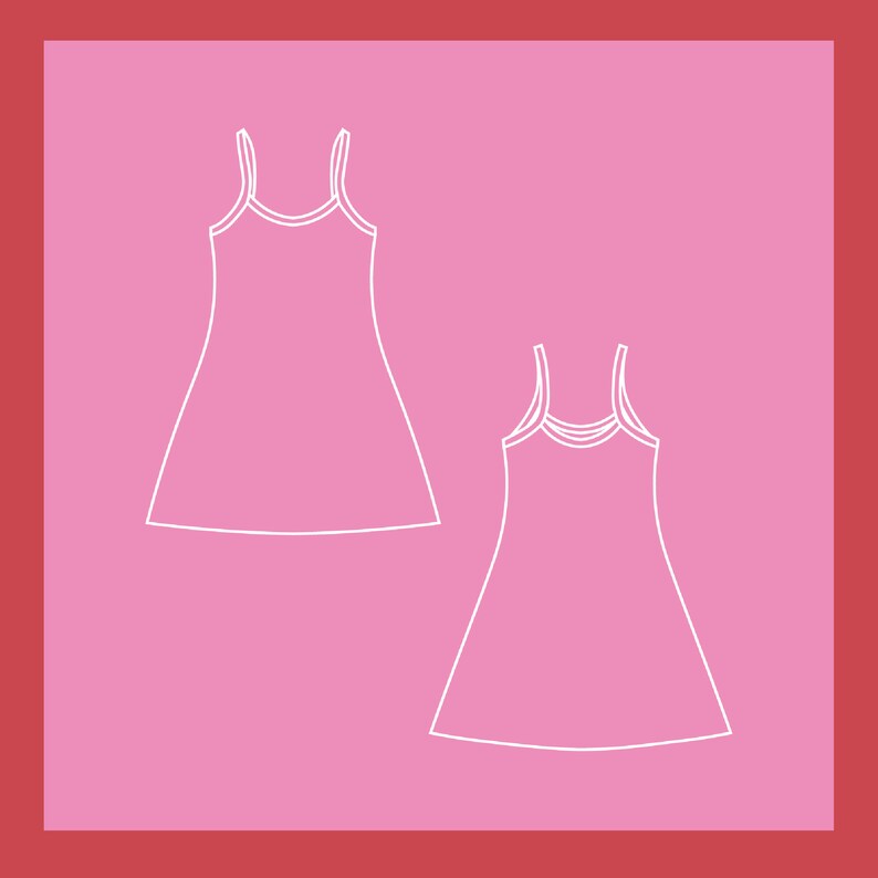 Summer Knit Micro Mini Dress Pattern / Digital PDF Sewing Pattern ...