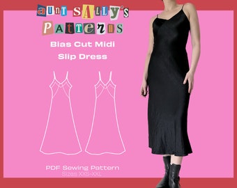 Lace-up Princess Cut Mini Dress Pattern / Digital PDF Sewing Pattern ...