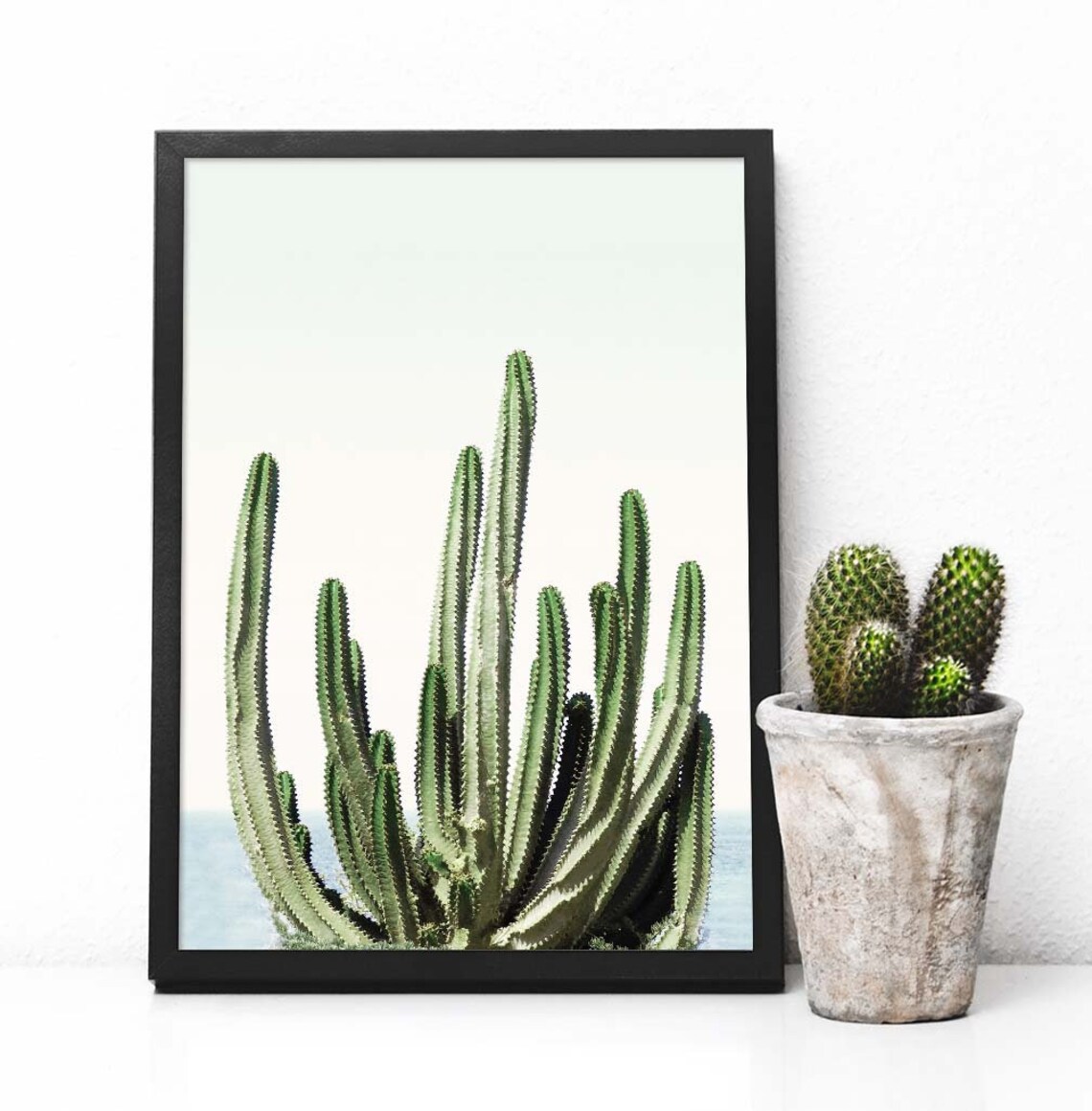 Cacti Art Print Printable Art Desert Cactus Photo Cactus | Etsy
