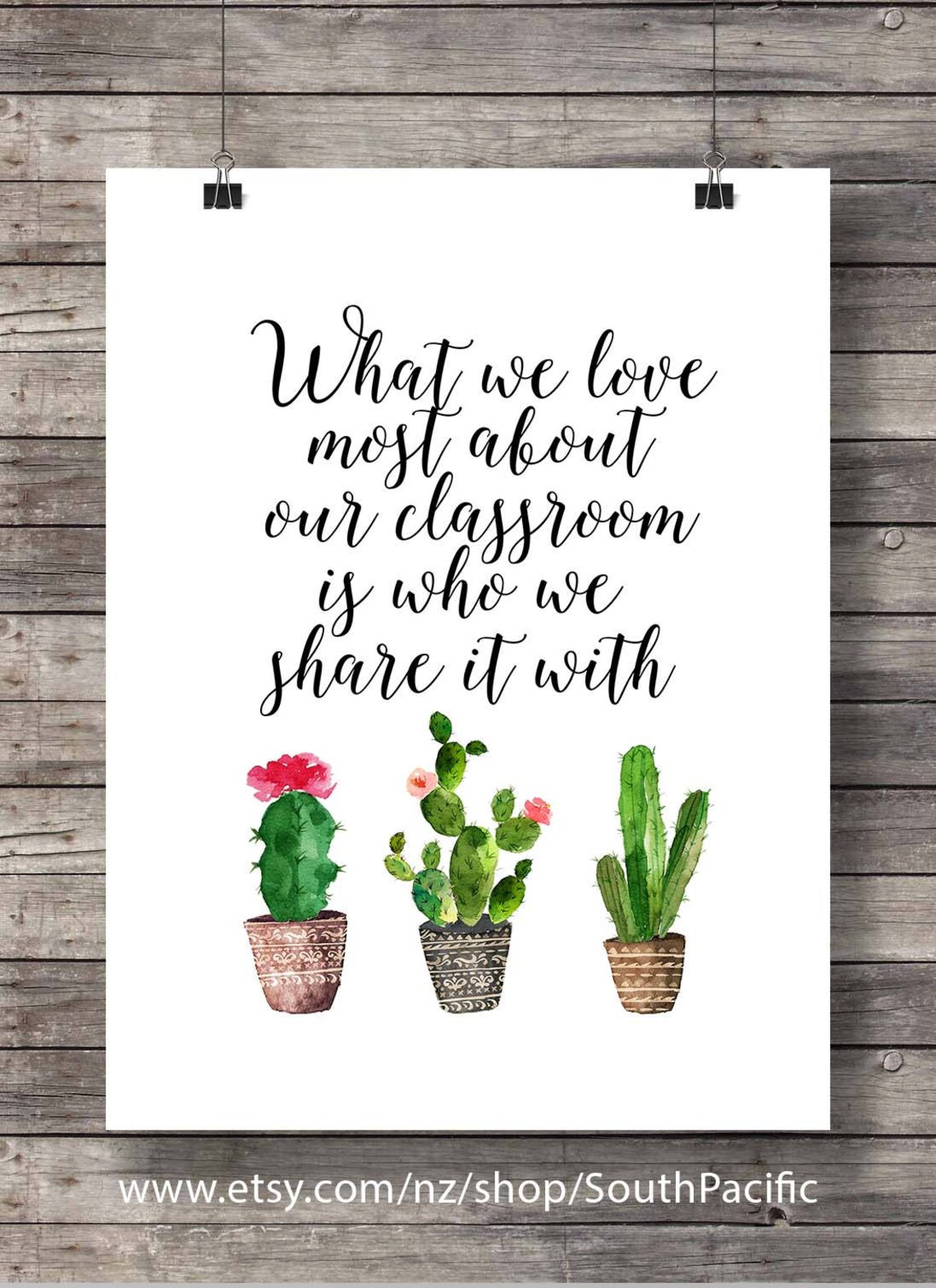 Classroom Printable Art What We Love Most About Our Classroom - Etsy