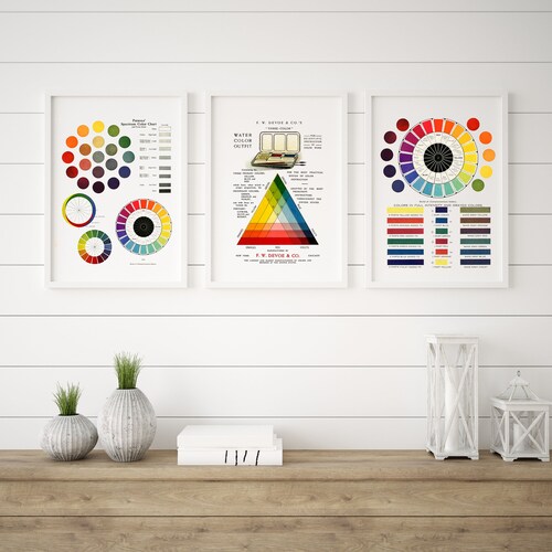 Color Theory Art Worksheet - Etsy
