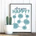 Happiness Flow Chart Printable Art Happiness Diagram Happy Life ...