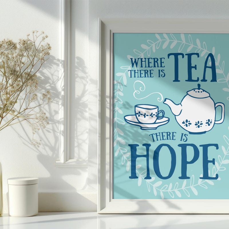 Tea and Hope - Etsy