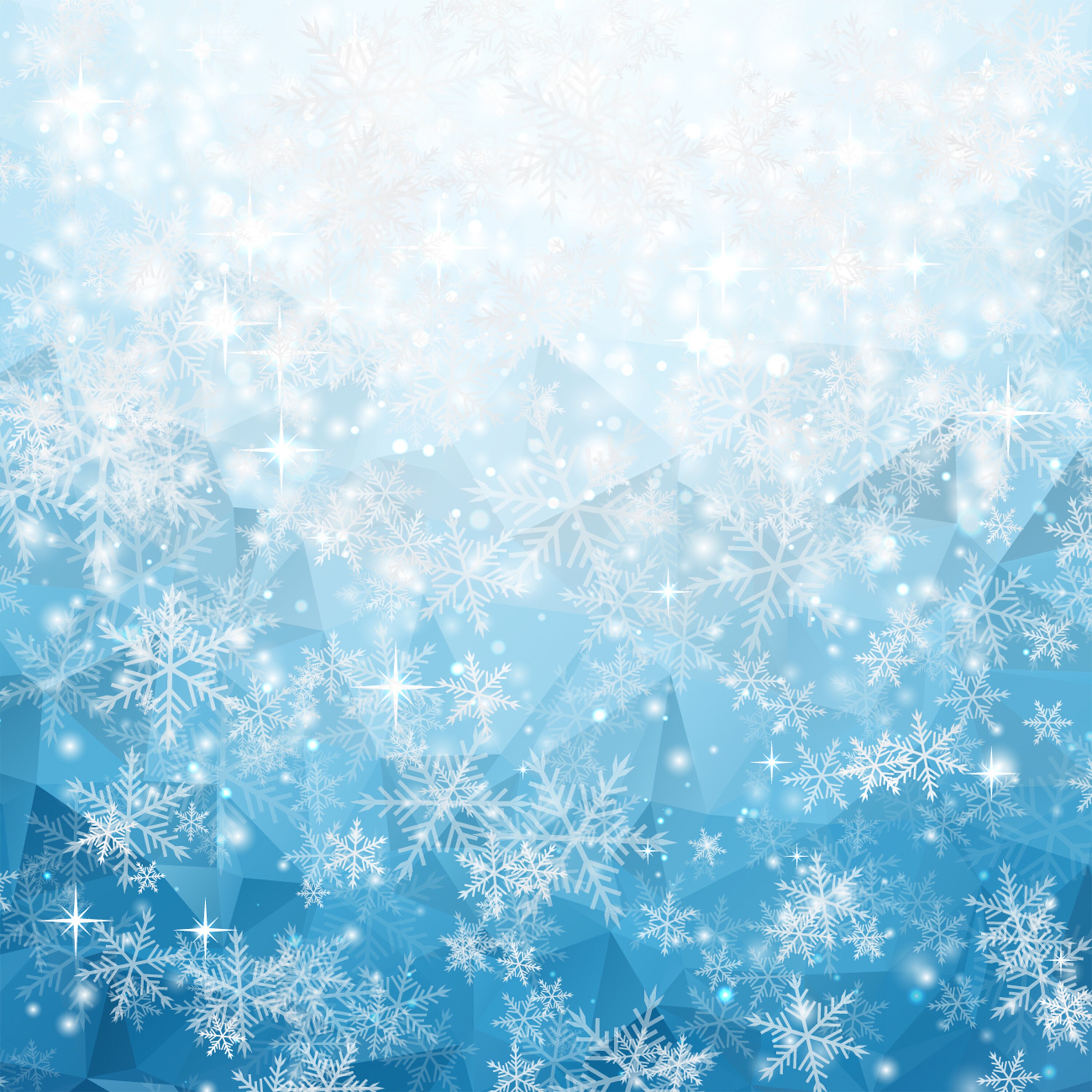 Snowflake Twitter Background