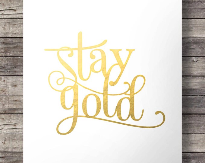 Stay Gold Ponyboy 20mm Pendant Necklace Made With the Outsiders Book ...