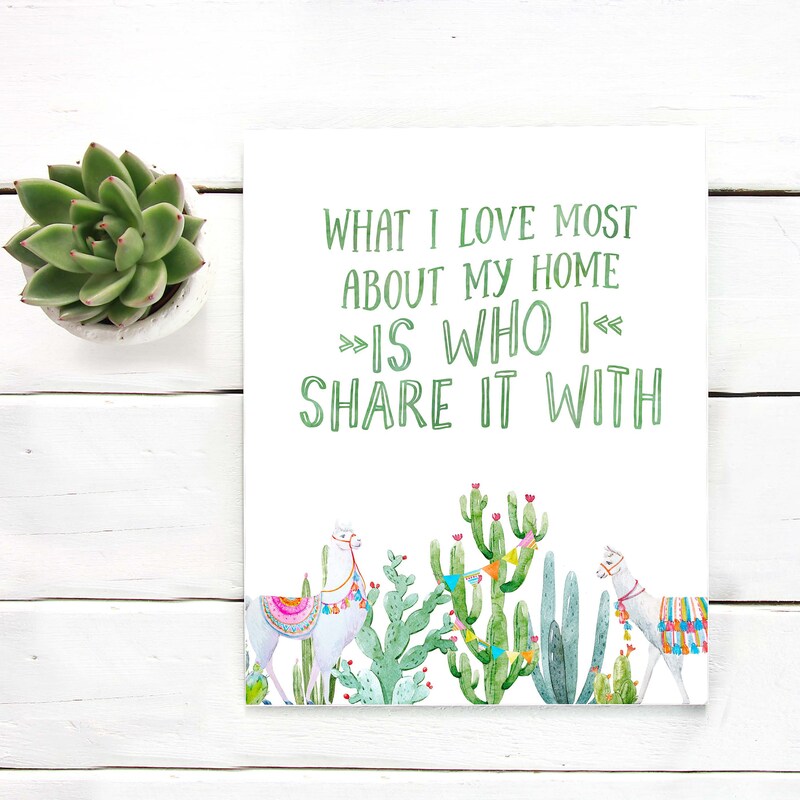 What I Love Most About My Home - Etsy