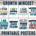 Set of 8 Growth Mindset Classroom Printable Posters - Etsy