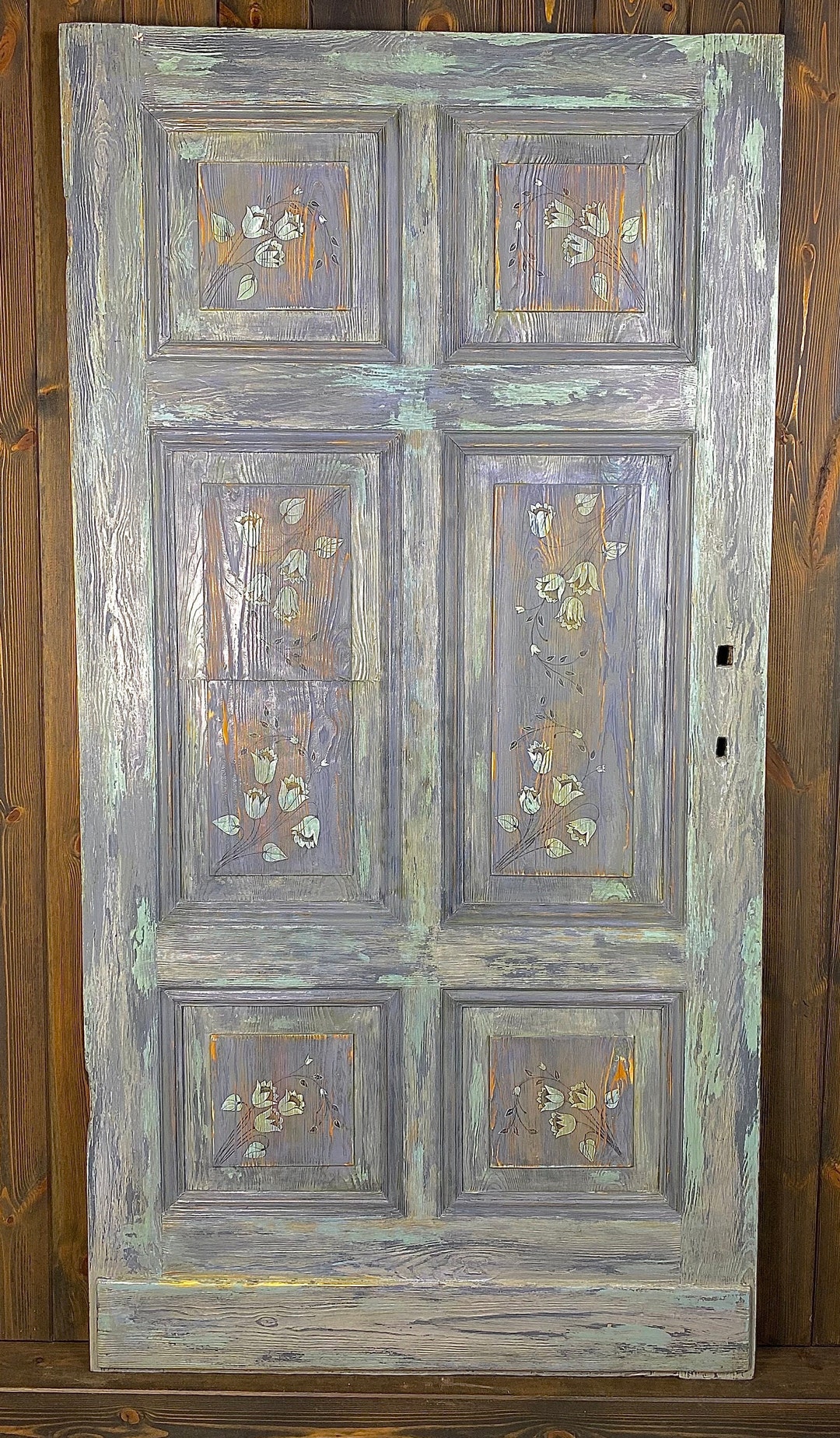 Old Reclaimed Refinished Antique Rustic Door, Farmhouse Door, Old Door ...