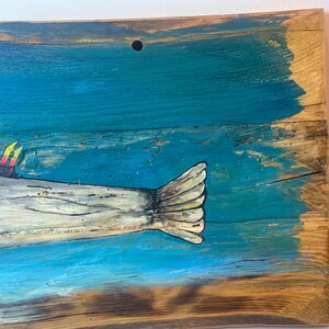 Vintage Wood Ocean Wall Art | Antique Ocean Art | Beach Wall Art ...