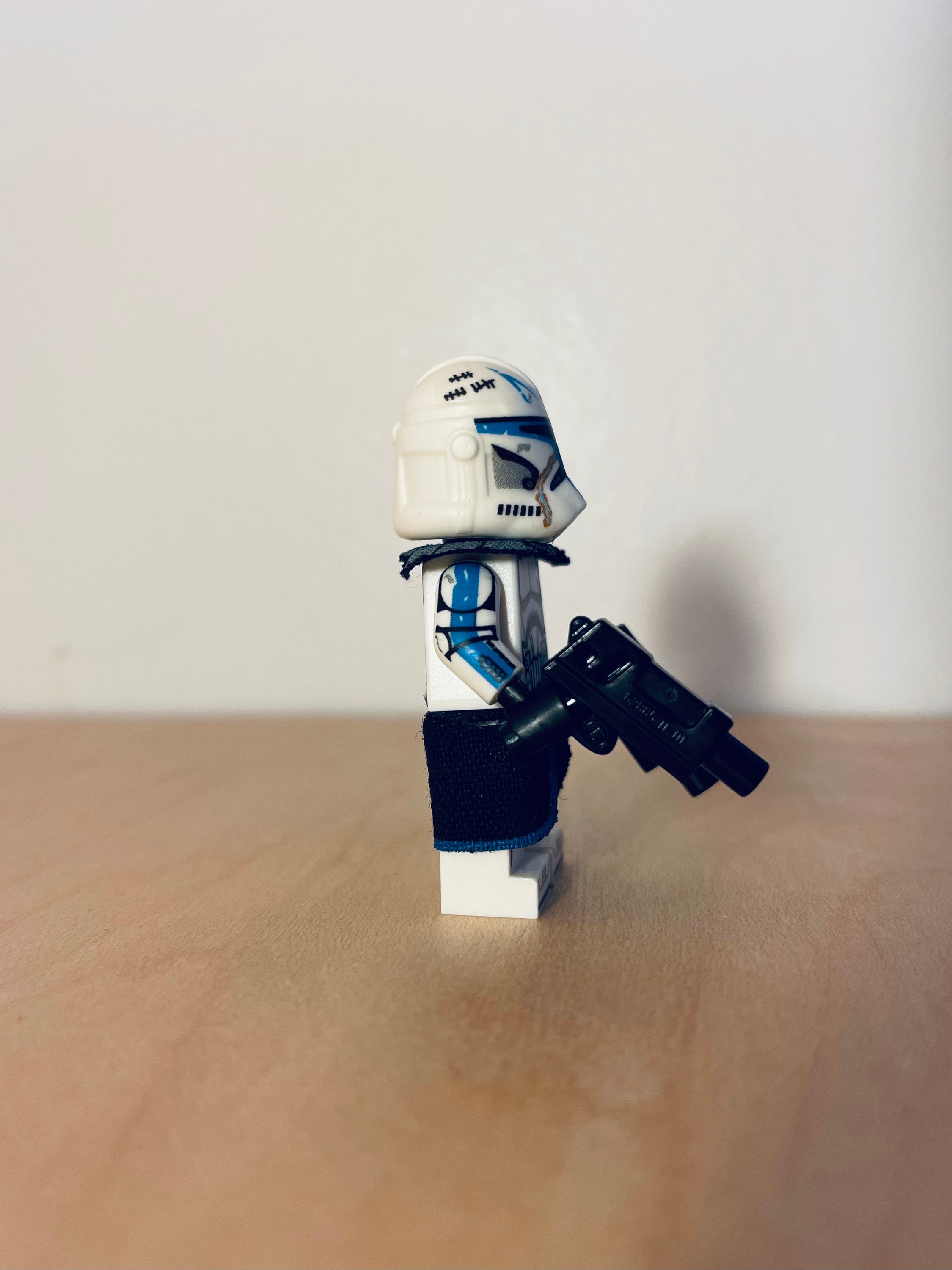 P2 Lego Captain Rex Clone Minifigure Custom Decal with Cloth - Etsy