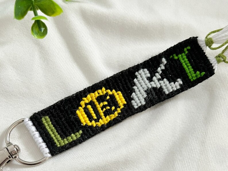 Loki Marvel Handmade Keychain Friendship Bracelet - Etsy