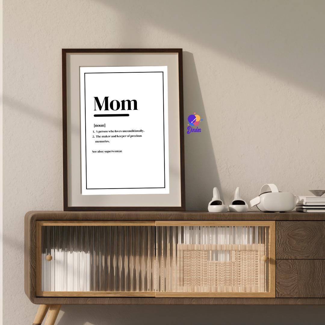Mom Definition , Mom Noun , Mom Definition Print, Mom Appreciation Mom ...