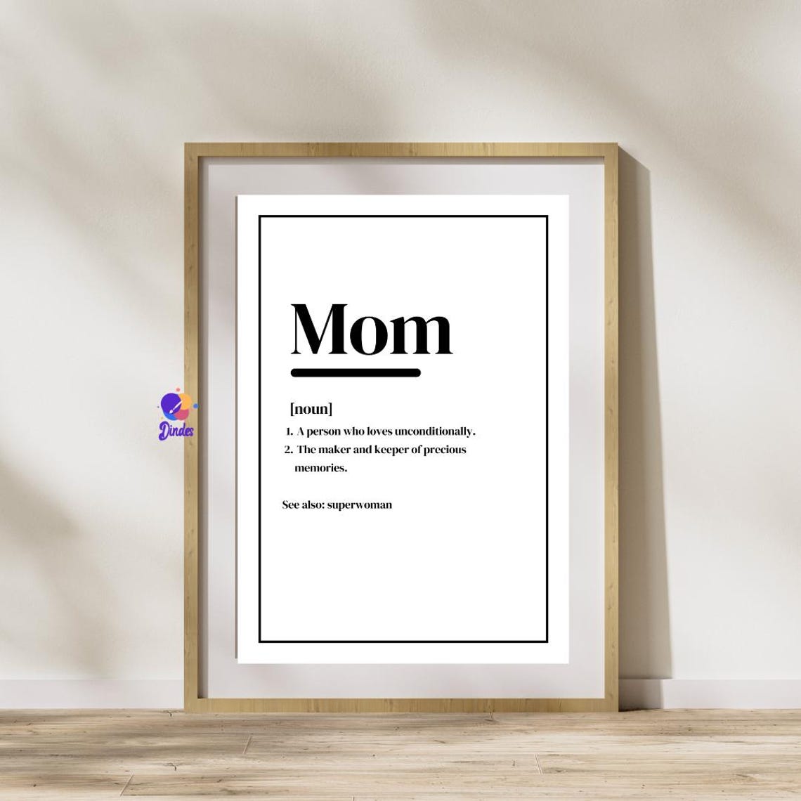 Mom Definition , Mom Noun , Mom Definition Print, Mom Appreciation Mom ...