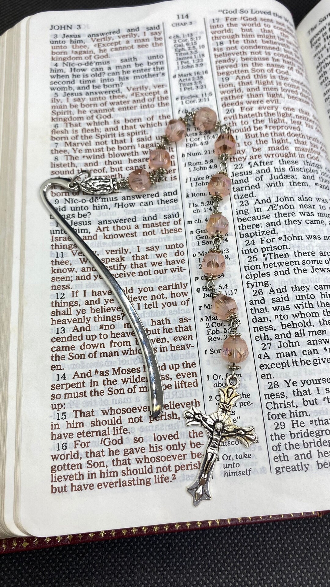 Catholic Bookmark, One Decade Rosary, Spiritual Gifts, First Communion ...