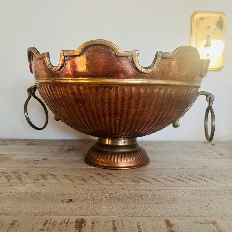 Brass Centerpiece - Etsy