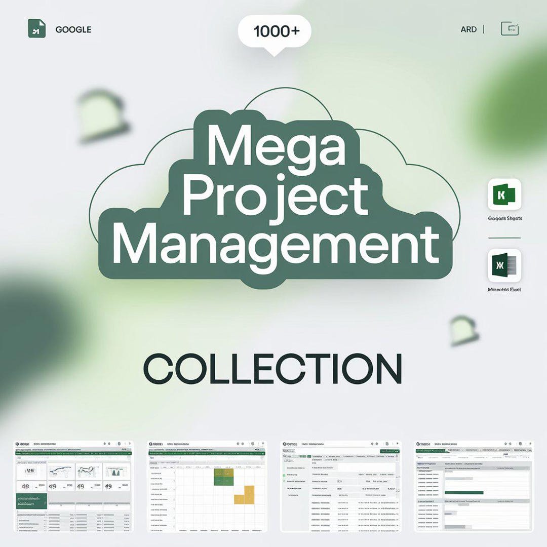 Mega Project Management Templates for Small Business Project Planner ...