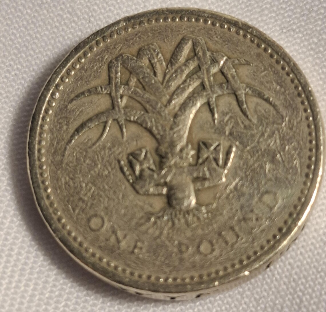 ULTRA Rare Find of a Vintage 1985 1 Pound Queen Elizabeth II Coin With ...