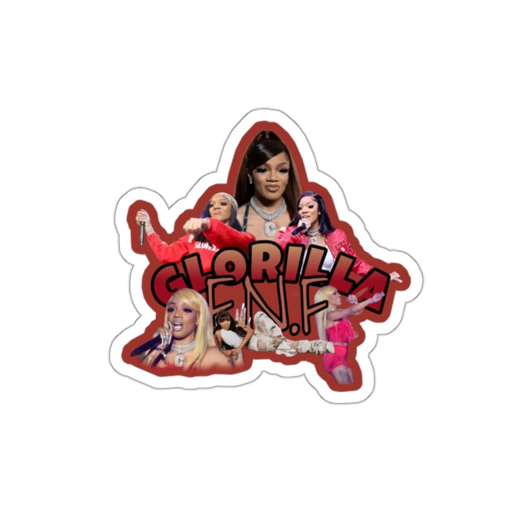 Glorilla F.N.F. Sticker - Etsy