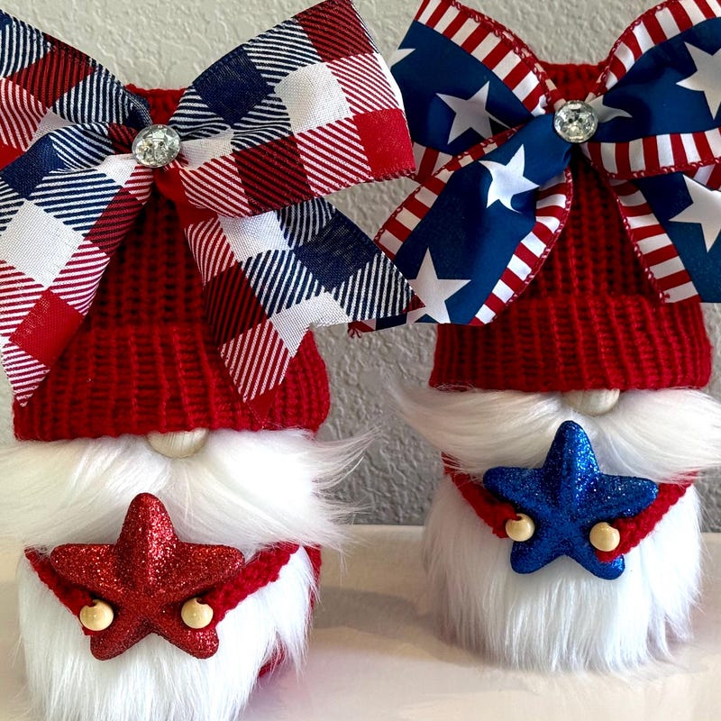 Memorial Day Gnome - Etsy