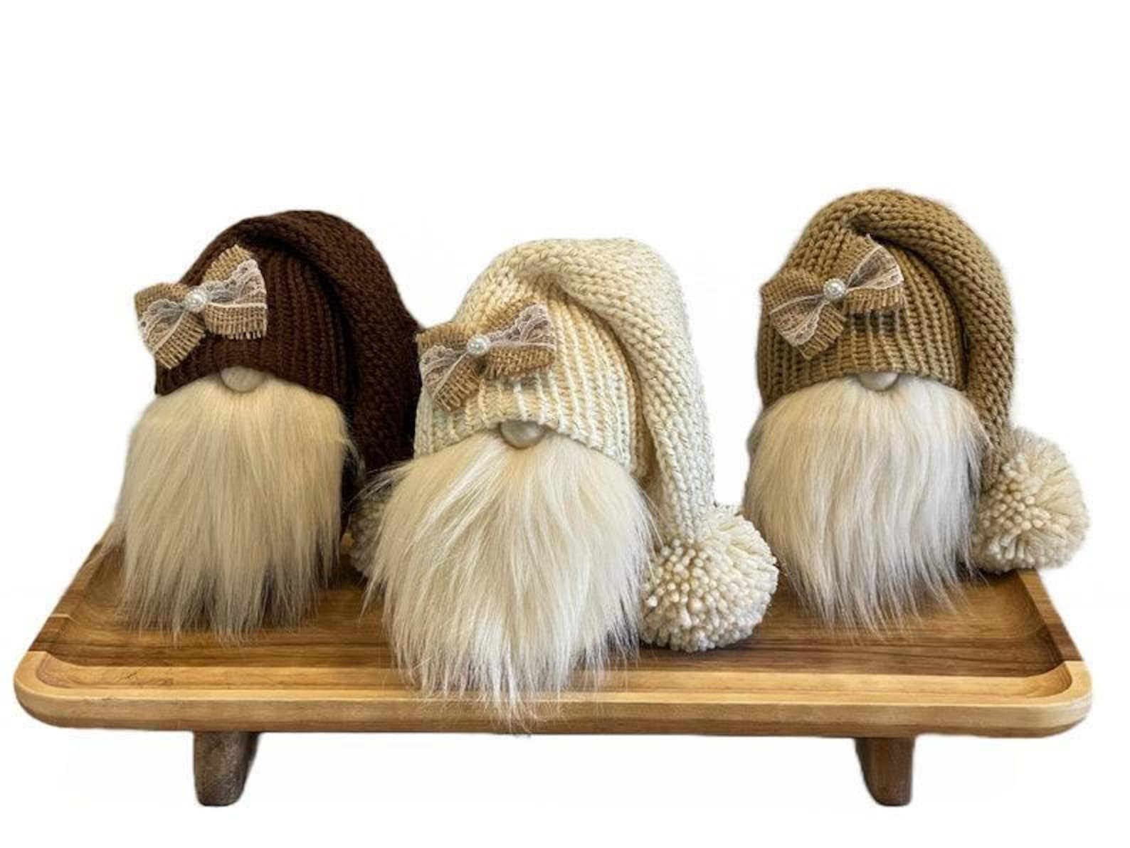 Farmhouse Gnome , Handmade Gnome, Home Decor, Three Tier Tray Decor ...