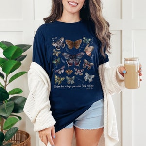 Moth Shirt Moth T Shirt Whimsigoth Shirt Fairycore Shirt Gothic Clothes ...