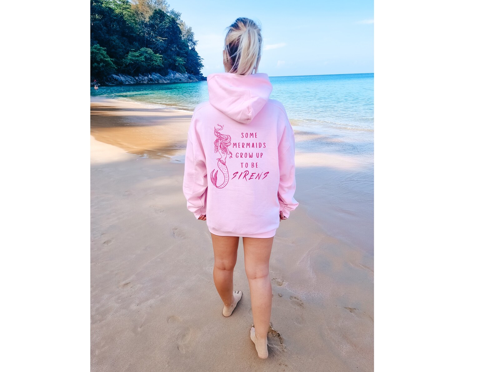 Sirencore Beachy Hoodie Sirencore Aesthetic Clothing Beachy Sweatshirt ...