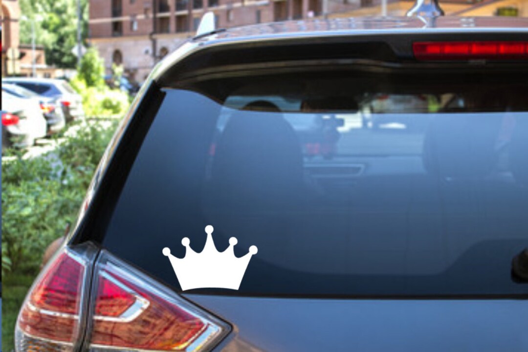Crown Decal - Car, Tumbler, Laptop Decal - Etsy