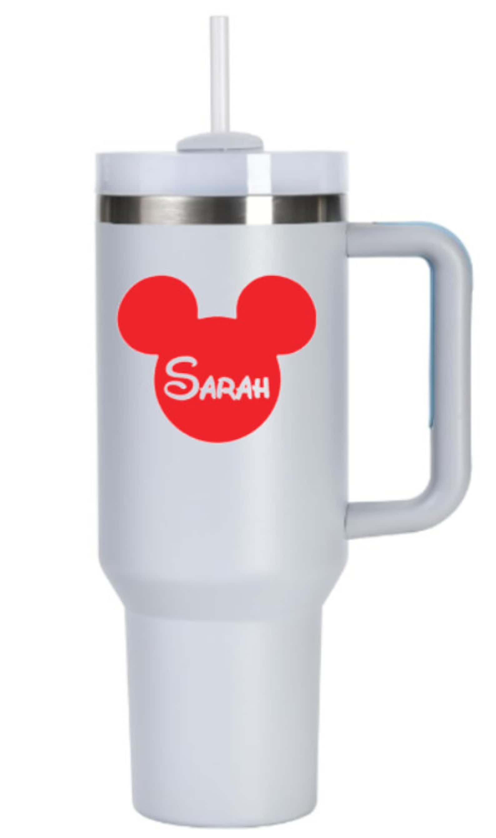 Mickey Head Decal With Name - Etsy