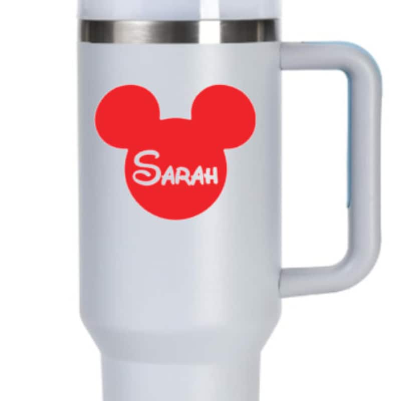 Mickey Mouse Name Tags - Etsy