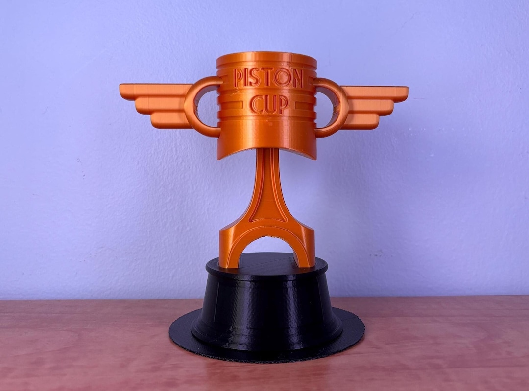 3D Printed Piston Cup - From Disney Pixar Film "cars" - Piston Cup Cars ...