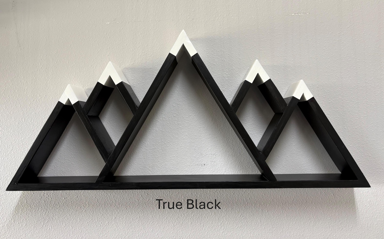 Wood Mountain Shelf 5 Peak Rustic Decor Nursery Room Decor Adventure ...