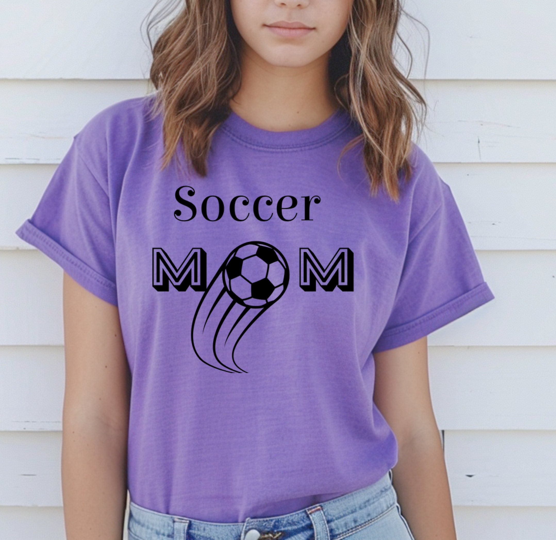 Soccer Mom T-shirt for Soccer Mom Gift, Soccer Mom Tshirt, Soccer Mom T ...